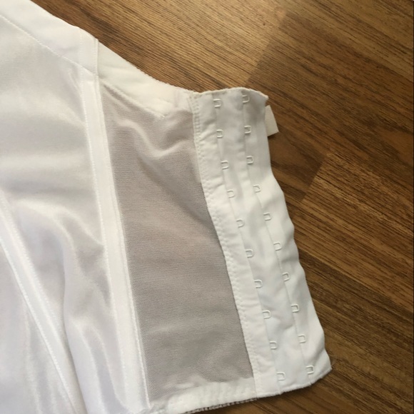 Dominique | Intimates & Sleepwear | Dominique White Satin Torsolette ...